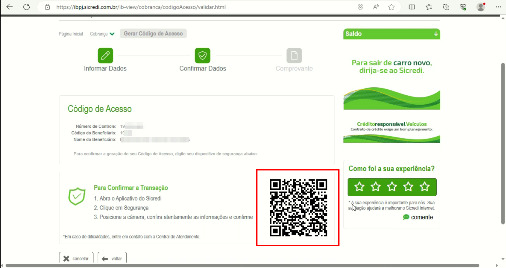 Sicredi API V2 - Como gerar o Token/Código de Acesso (chave master) | IXCWiki