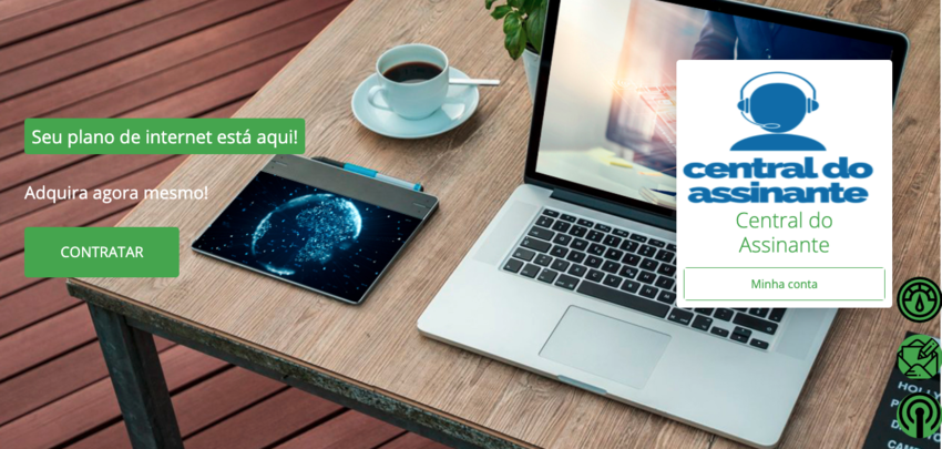 Alterar imagem da central do assinante | IXCWiki