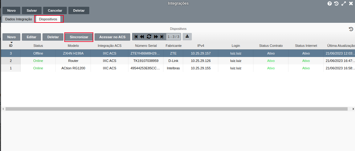 Integrar IXC ACS com o IXCProvedor | IXCWiki