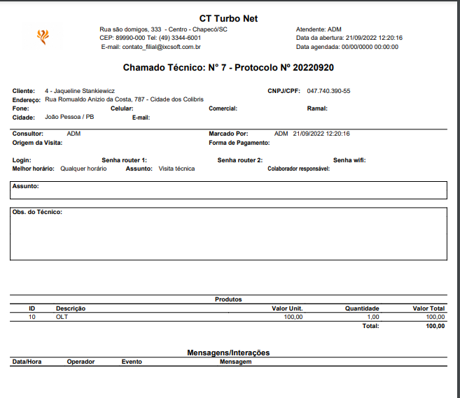 Modelos de OS padrão do IXC | IXCWiki