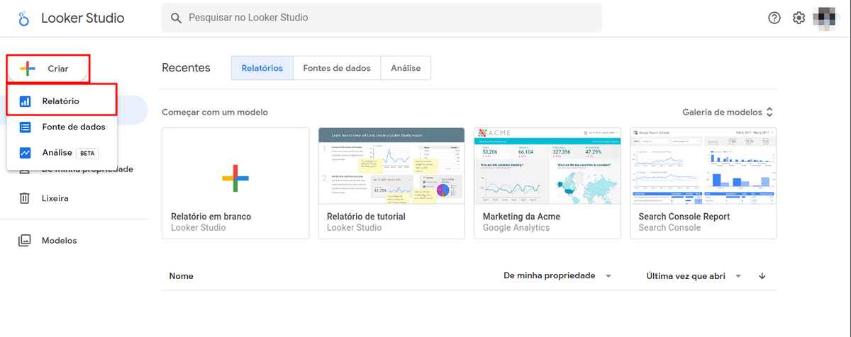 Integração Looker Studio | IXCWiki